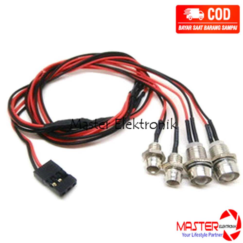 Jual Lampu LED RC Drift Car 1:10 On-Road 5mm dan 3mm | Shopee Indonesia