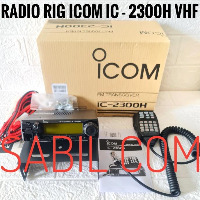 Jual Radio Rig Icom Ic 2300H Vhf / Rig Icom 2300 Original Garansi Resmi | Shopee Indonesia