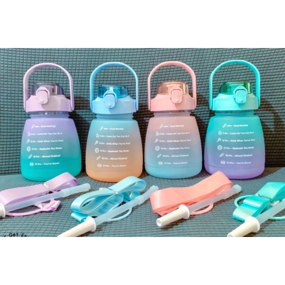 Jual Botol Minum 1300ML Korea VIRAL 1.3 Liter/1300ML | Shopee Indonesia