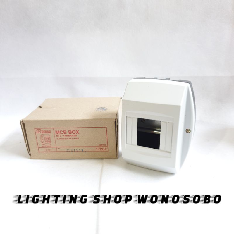 Jual Box mcb broco 4 group pemasangan luar 17204 | Shopee Indonesia