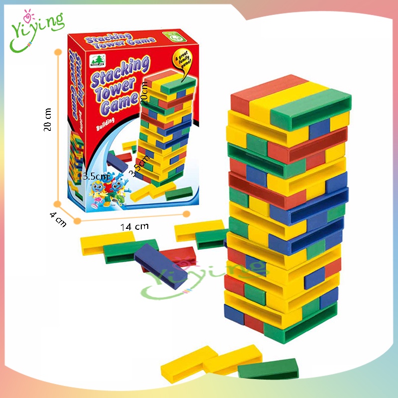Jual Mainan Anak / Mainan Edukasi / Domino Stacking Tower/ 8104B ...