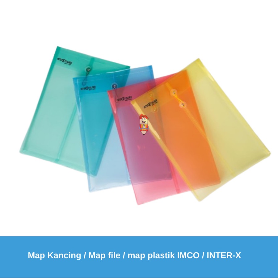 Jual Map Kancing / Map file / map plastik IMCO / INTER-X | Shopee Indonesia