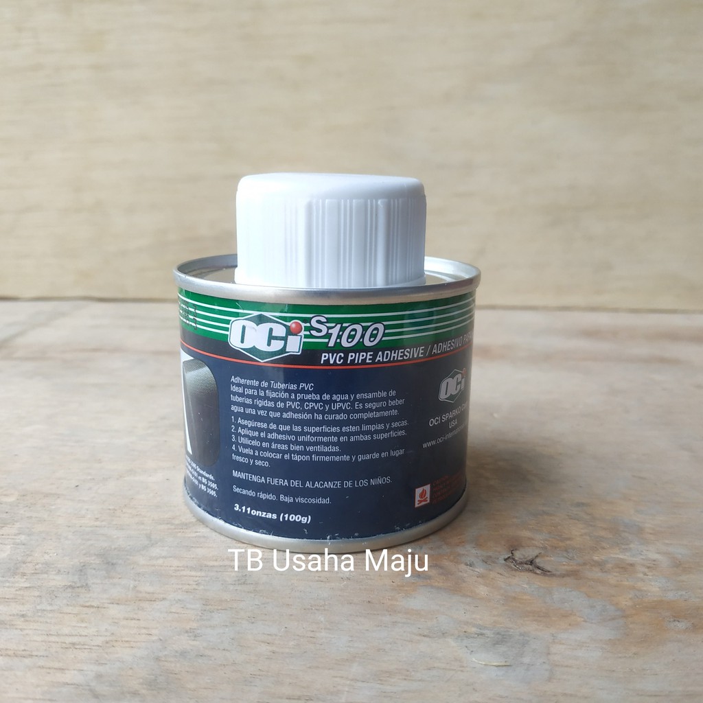 Jual Lem Pipa PVC Vinyl Adhesive 100g OCI | Shopee Indonesia