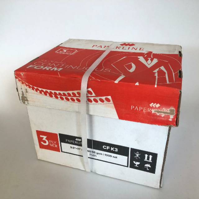 Jual continuous form 3 PLY putih Paperline 9.5" x 11" kertas komputer 3 ...