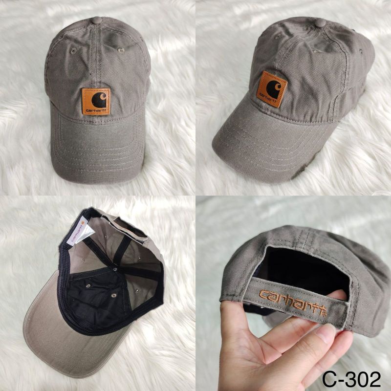 Jual C-302 Topi Baseball Carhartt Grey | Shopee Indonesia
