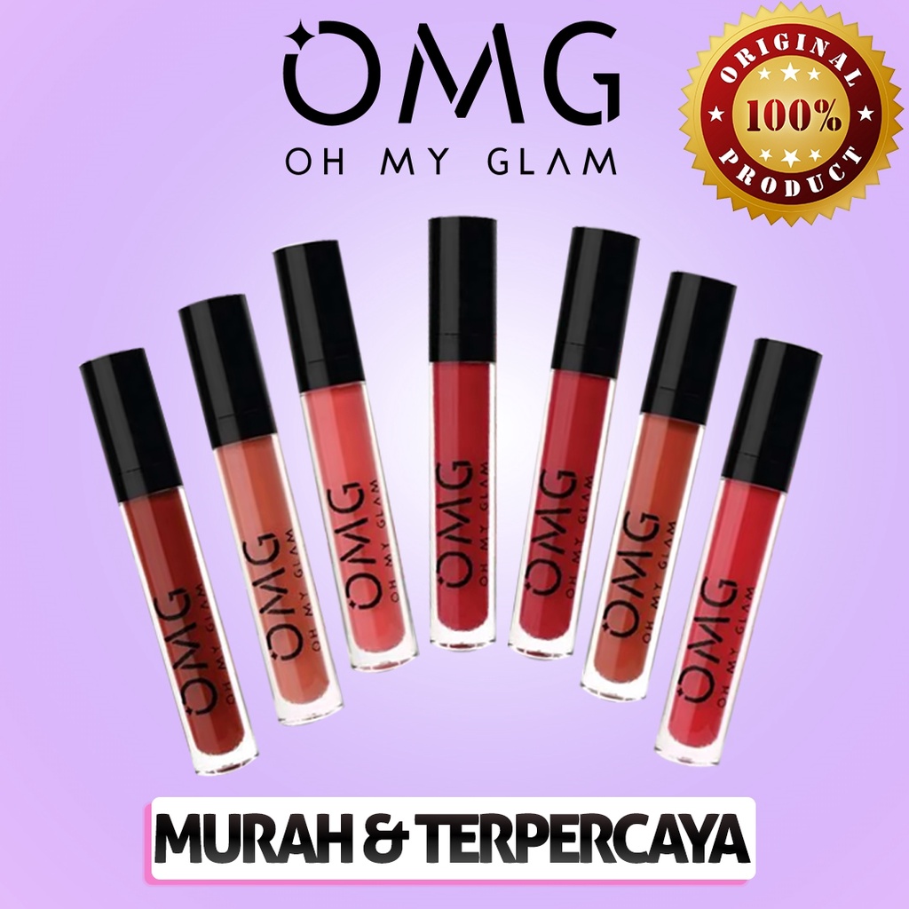 Jual OMG MATTE LIP CREAM 1-18 (ALL SHADE) | Shopee Indonesia