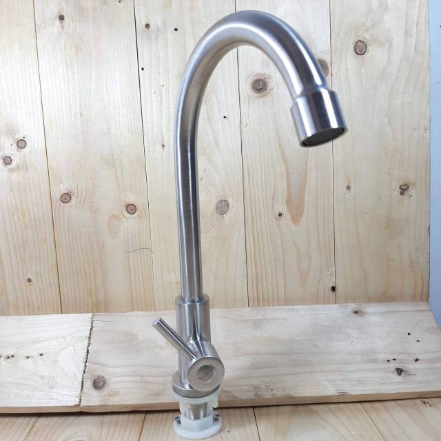 Jual Kran Sink Angsa SUS 304 / Kran Dapur Cuci Piring / Kran Sink Tanam ...
