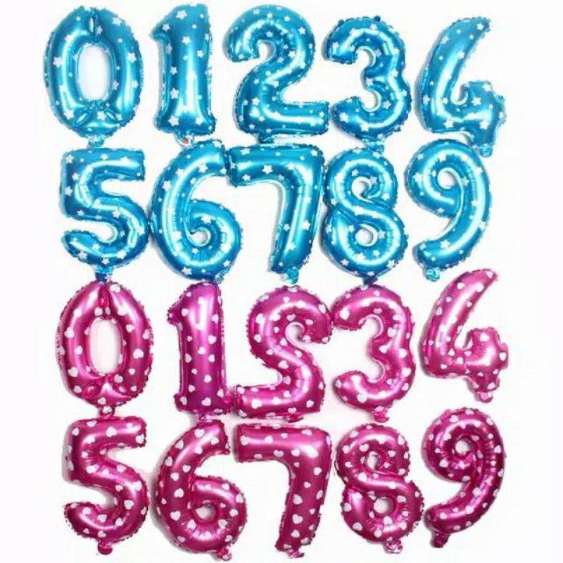 Jual BALON ANGKA | Shopee Indonesia