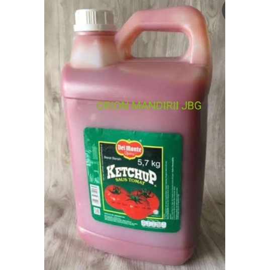 Jual #DELMONTE#SAUS#TOMAT 5,5 KG#SAOS#JERIGEN#1JER | Shopee Indonesia