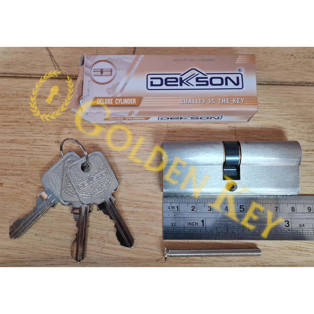 Jual Kunci Silinder Pintu Kayu Rumah 80MM Cylinder Dekson Dekkson CYL ...