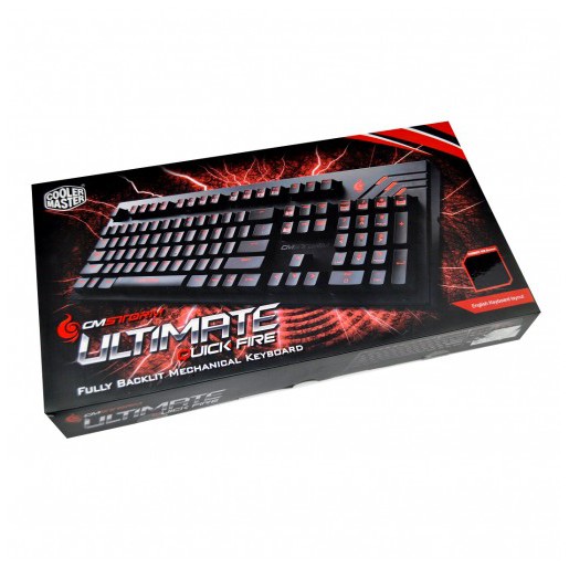 Jual Keyboard Gaming QUICK FIRE ULTIMATE Brown Cooler Master | Shopee ...