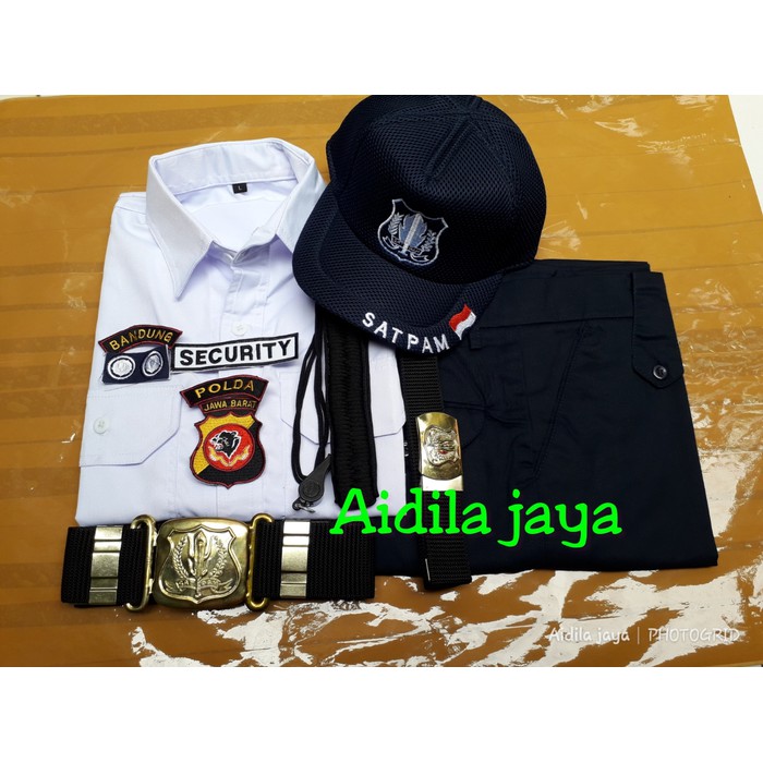 Jual seragam pdh satpam / security lengkap | Shopee Indonesia