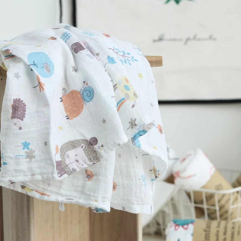 Jual (Pimenova) Bedong Muslin (Muslin Swaddle) Organic Cotton kain ...