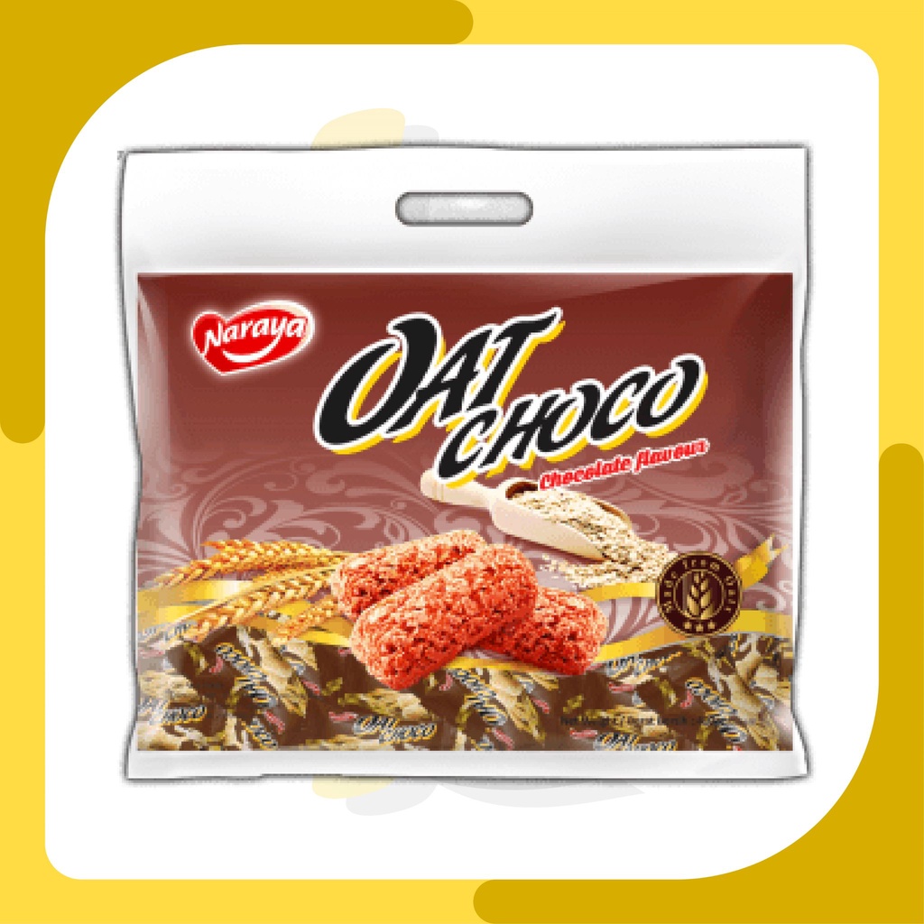 Jual Snack Import Malaysia | Naraya Oat Choco All Varian 400gr (40 x ...