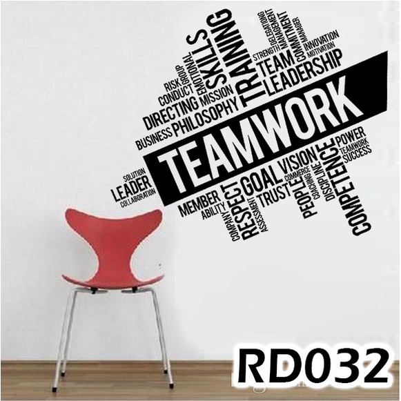 Jual WPSBGS RD032 TEAMWORK QUOTE 60X90 KERJASAMA QUOTES NOTE KATA ...