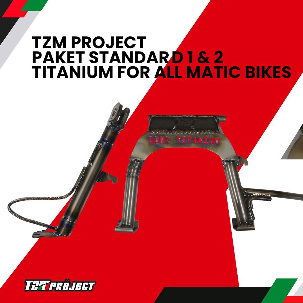Jual TZM Project Paket Standard 1&2 Titanium For All Matic Bikes ...
