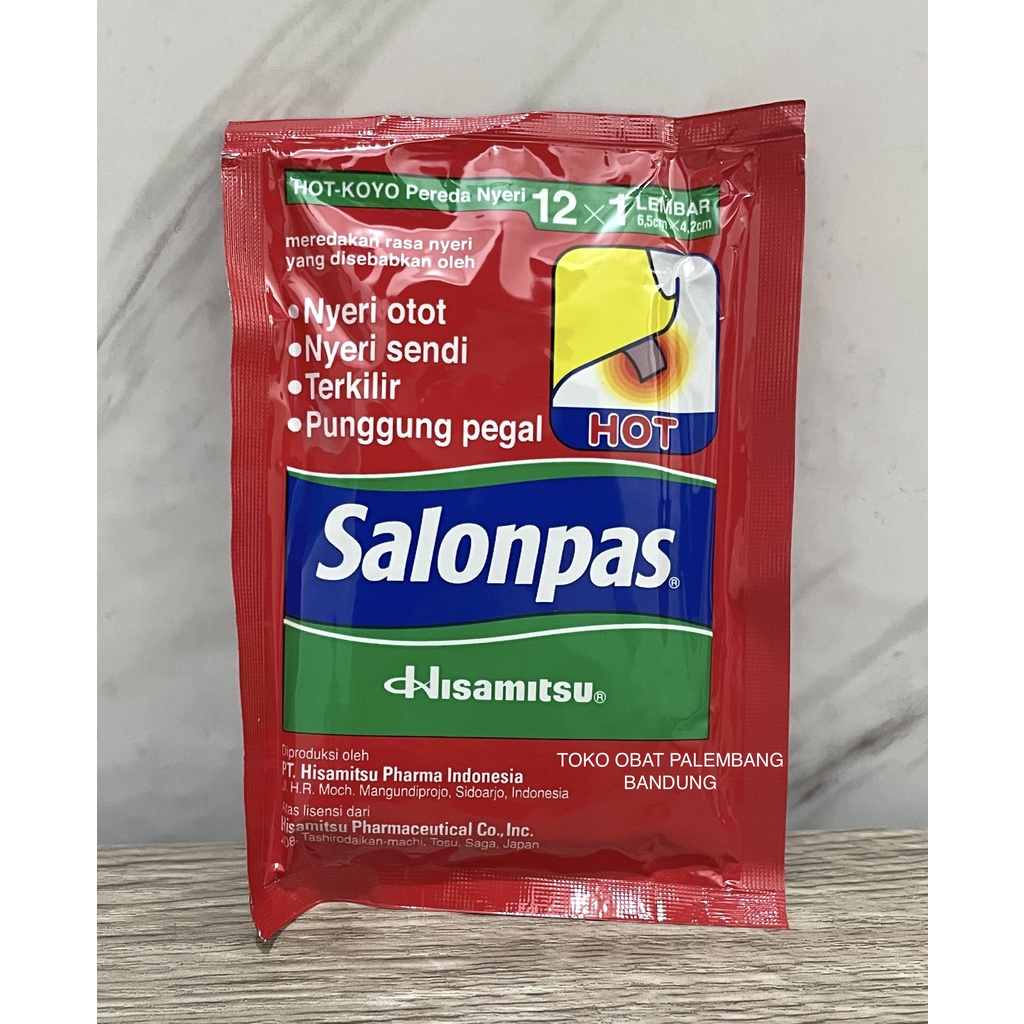 Jual SALONPAS KOYO 12 X 1 LEMBAR BIRU & MERAH HISAMITSU NYERI OTOT ...