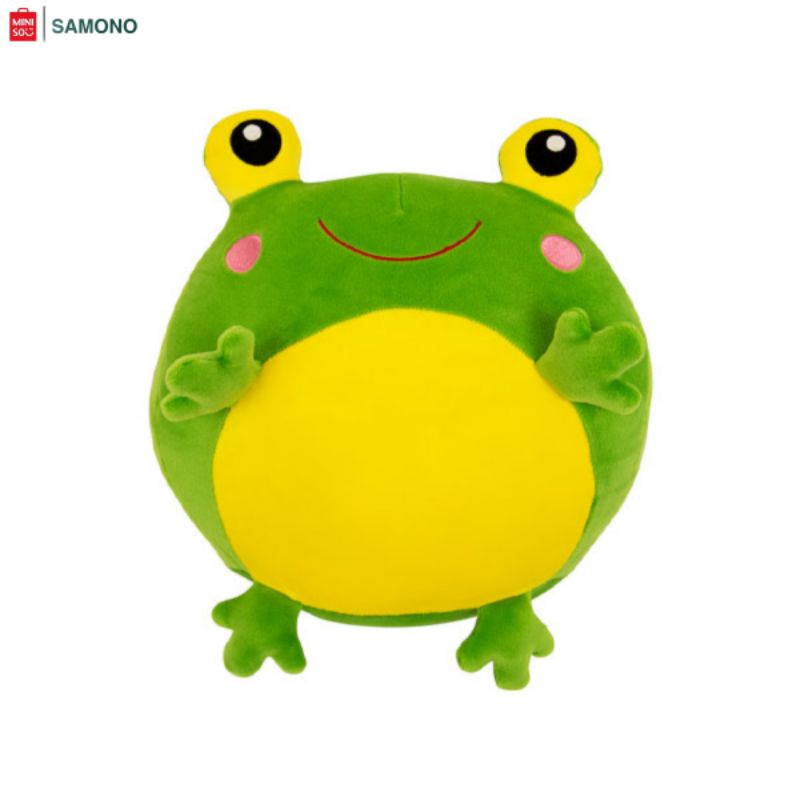 Jual MINISO ROUND TUMBLER SERIES PLUSH TOY-FROG | BONEKA | Shopee Indonesia