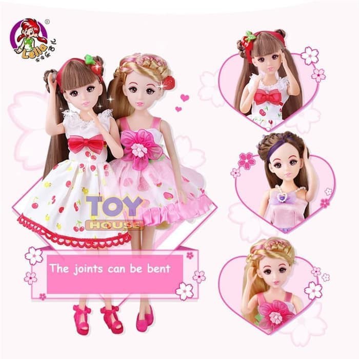 Jual Mainan Anak Perempuan Boneka Barbie Lelia Sweet Baby Doll No. A063 ...