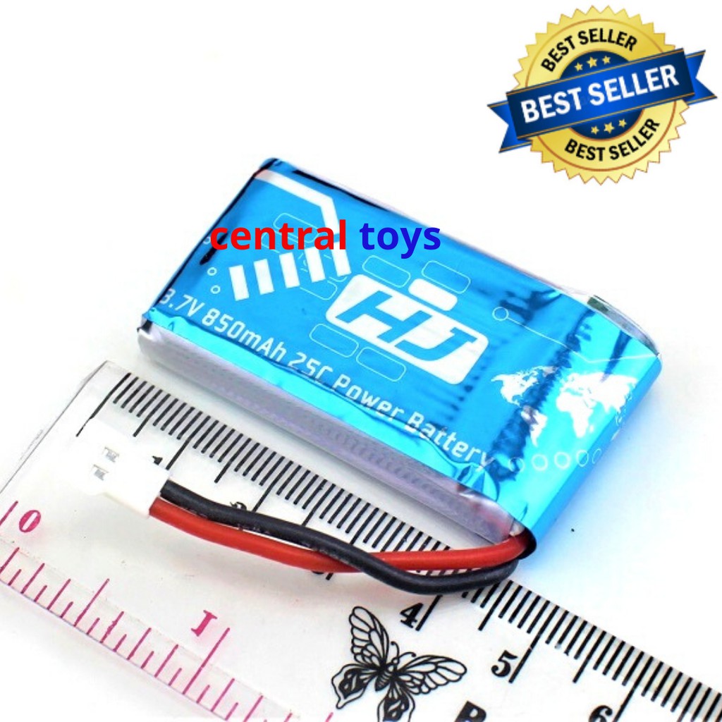 Jual baterai drone X52 magic speed battery lipo 3.7V 850mAH SH5HD SH6 ...
