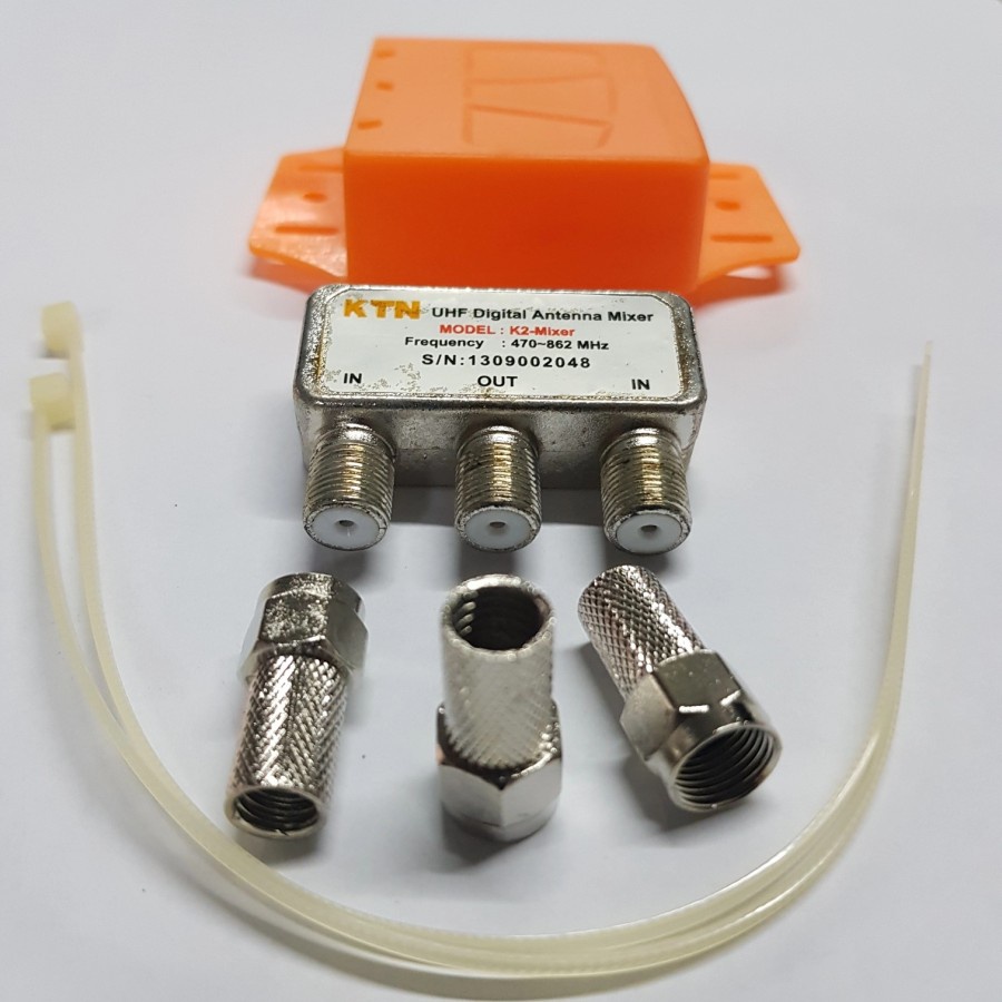 Jual Alat Penggabung 2 Antena TV UHF Digital Antenna Mixer | Shopee ...