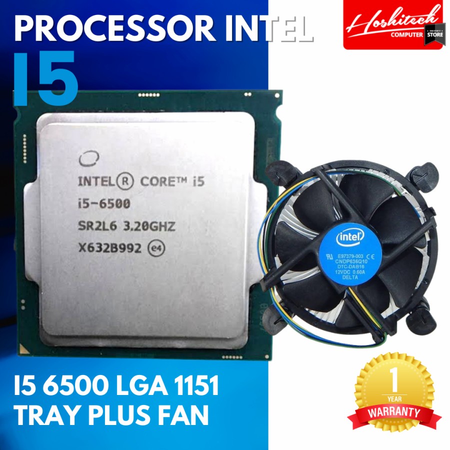 Jual PROCESSOR INTEL I5 6500 3.2 GHZ TRAY PLUS FAN SOCKET 1151 GARANSI 1TH | Shopee Indonesia