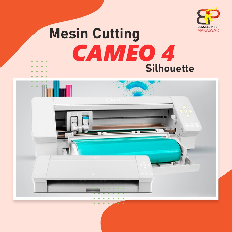 Jual Mesin Cutting Silhouette CAMEO 4 Polyflex/Vinyl/Sticker | Shopee ...