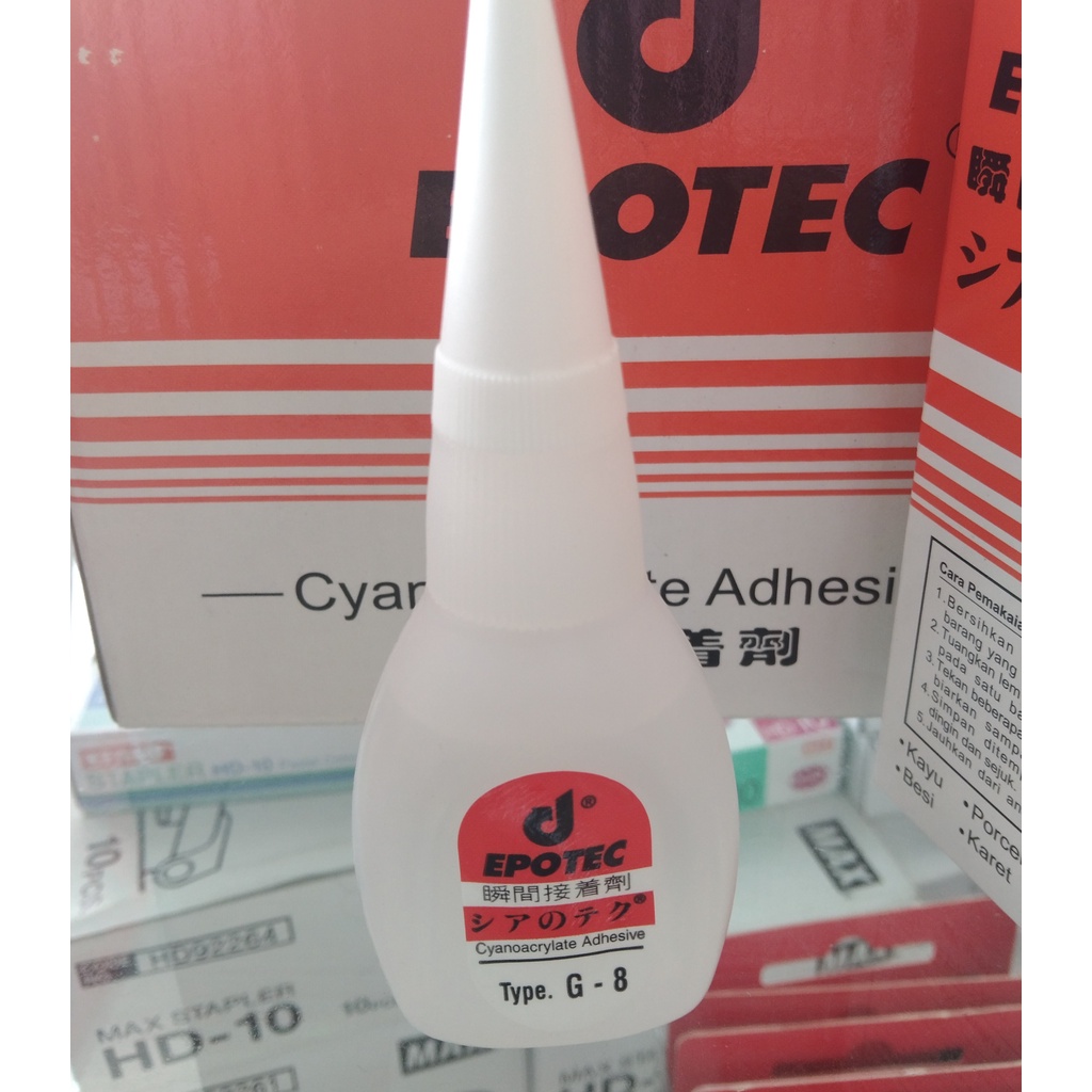 Jual Lem Korea EPOTEC / Lem Power Glue Botol kcl(1pcs) | Shopee Indonesia