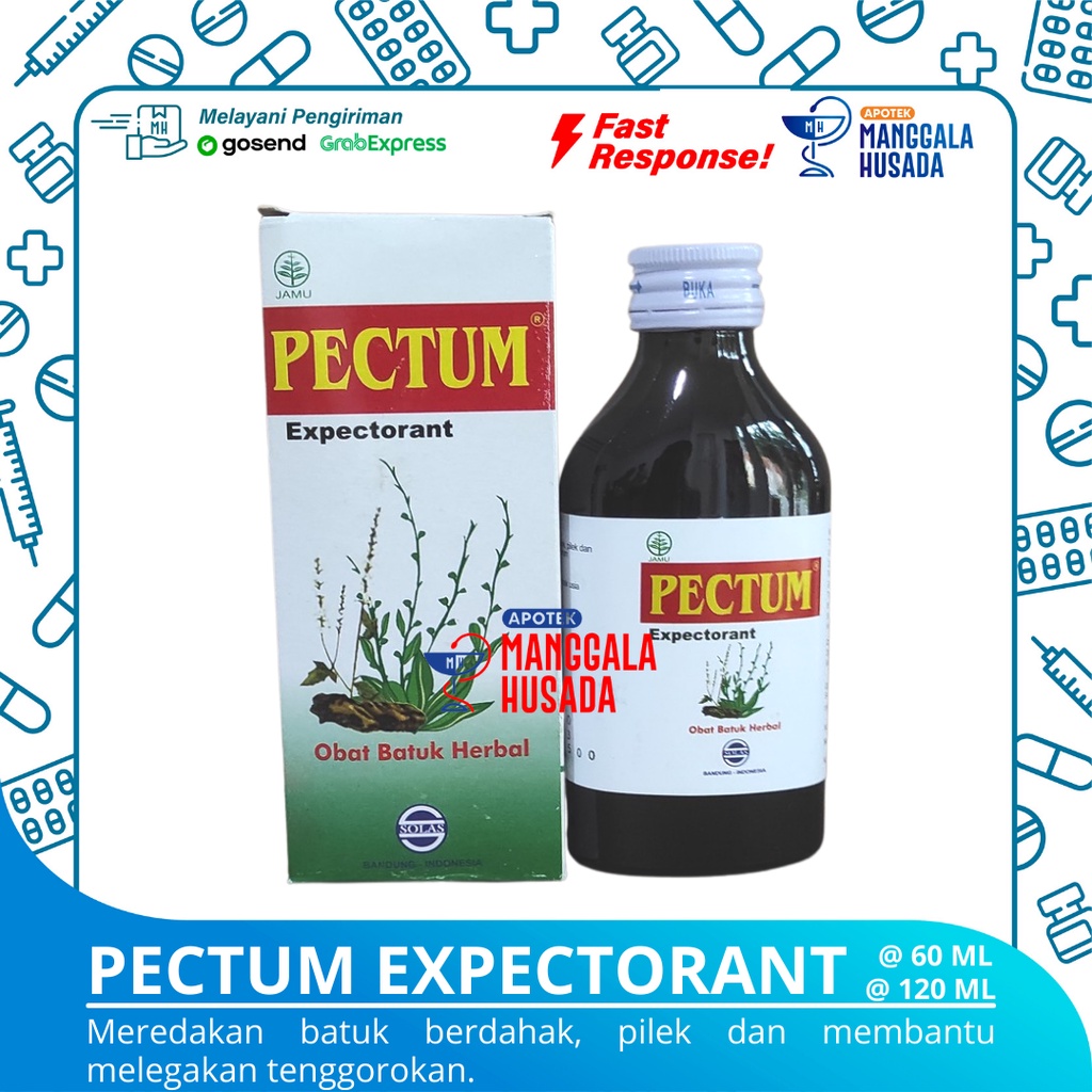 Jual PECTUM EXPECTORANT SIRUP BATUK HERBAL | Shopee Indonesia