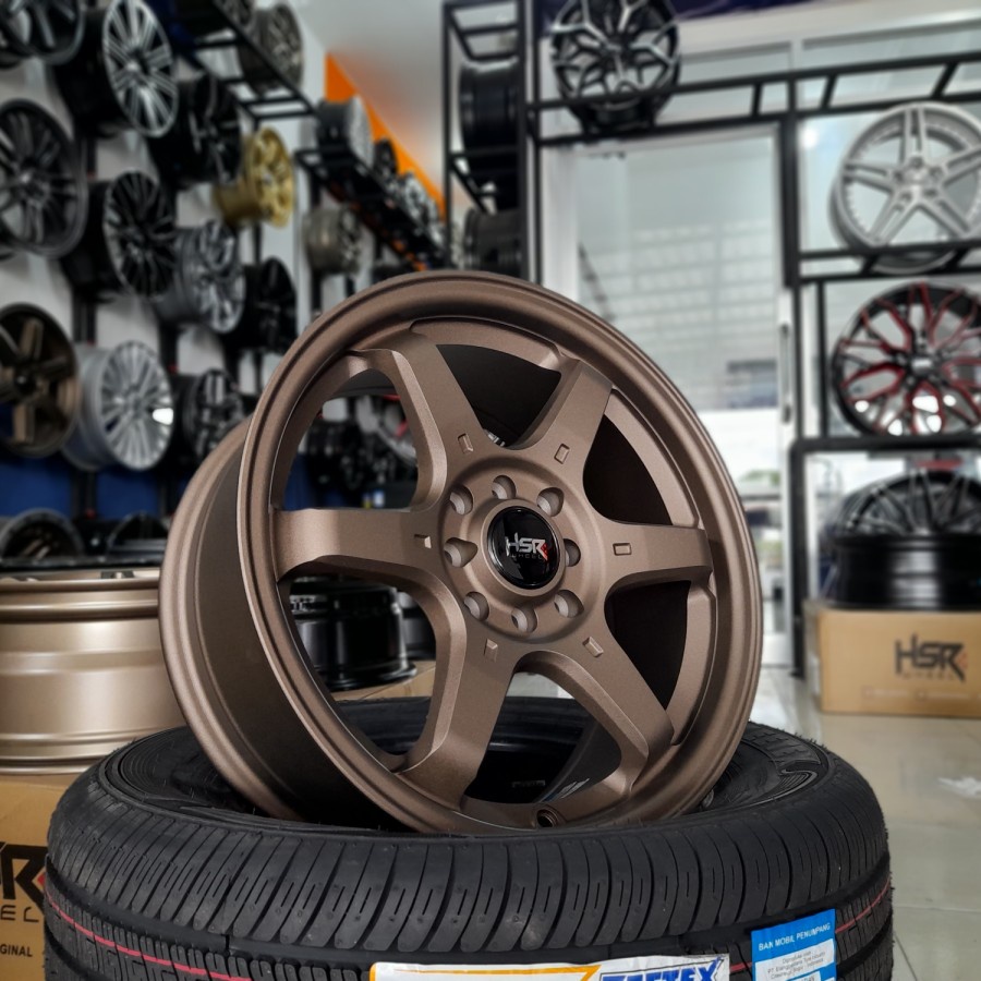 Jual Velg Mobil HSR R16 TOKYO HSR R16 Lebar 7 PCD 4X100 4X114,3 ET40 ...