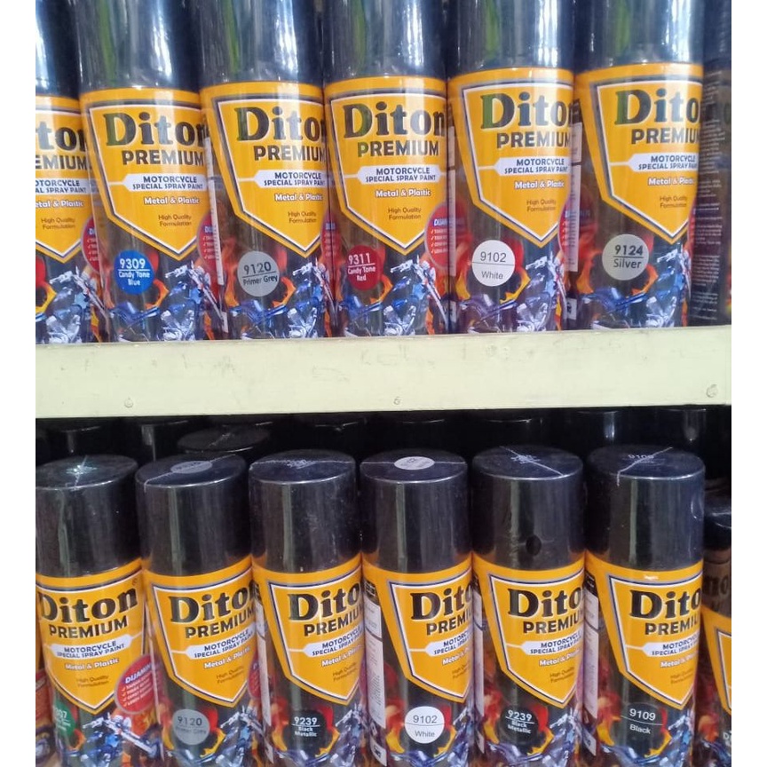 Jual DITON Premium HONDA COLORS Pilok Pilox Cat Semprot DITON Warna ...