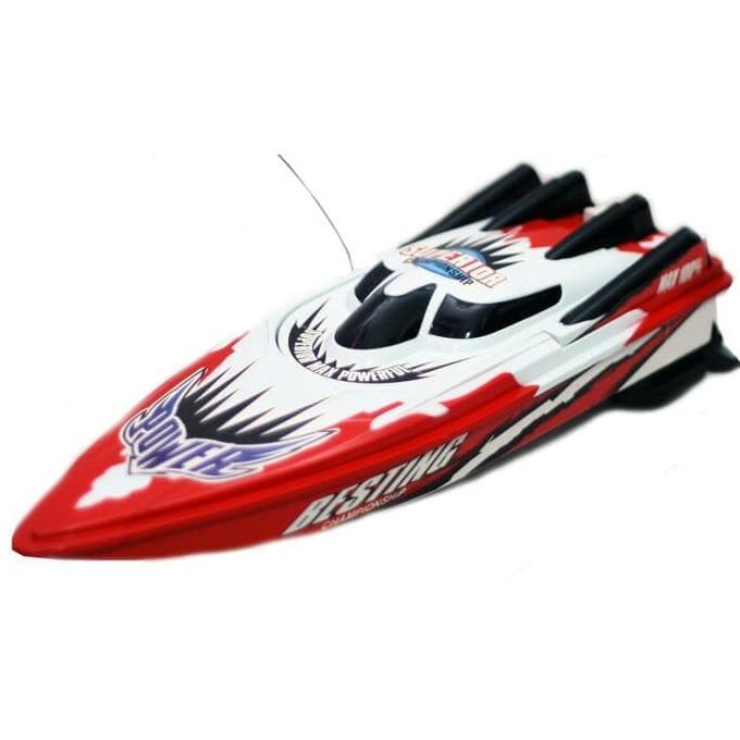 Jual MAINAN PERAHU AIR REMOTE CONTROL KAPAL RC RACING BOAT | Shopee ...