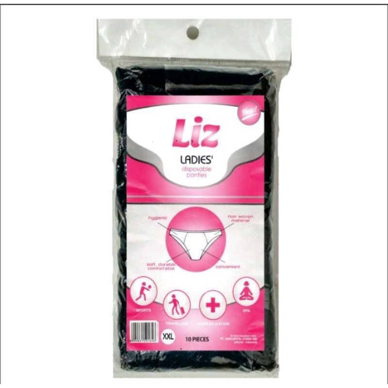 Jual LIZ disposable underwear for ladies#celana dalam sekali pakai ...