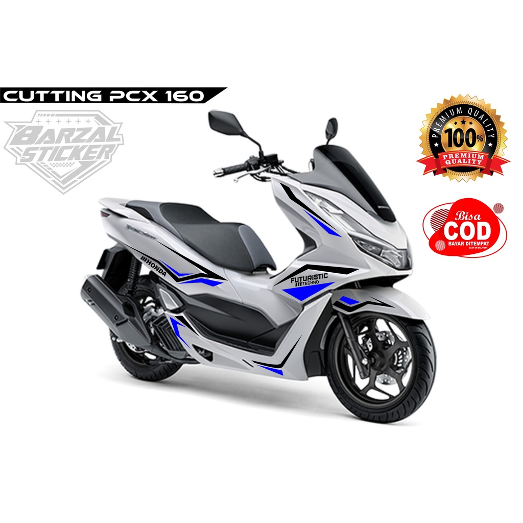 Jual Sticker PCX 160 PUTIH Cutting Stiker Pcx New | Shopee Indonesia