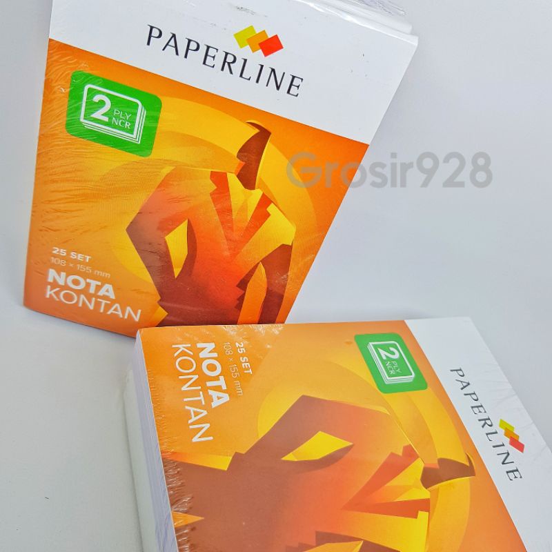 Jual Bon Kecil Rangkap 2 NCR / Buku Nota Kontan 2 Ply Paperline ...