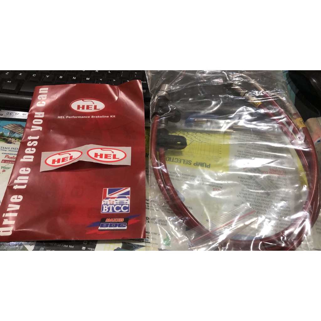 Jual SELANG REM RACING HELL INNOVA 2004-2015 ORIGINAL | Shopee Indonesia