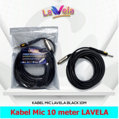 Jual Kabel Mic LAVELA 10m Kabel Microphone Professional Microphone ...
