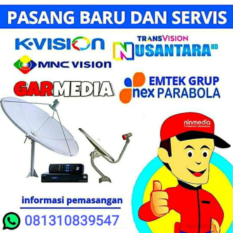 Jual Jasa pasang servis setting parabola mini kvision,nexparabola ...