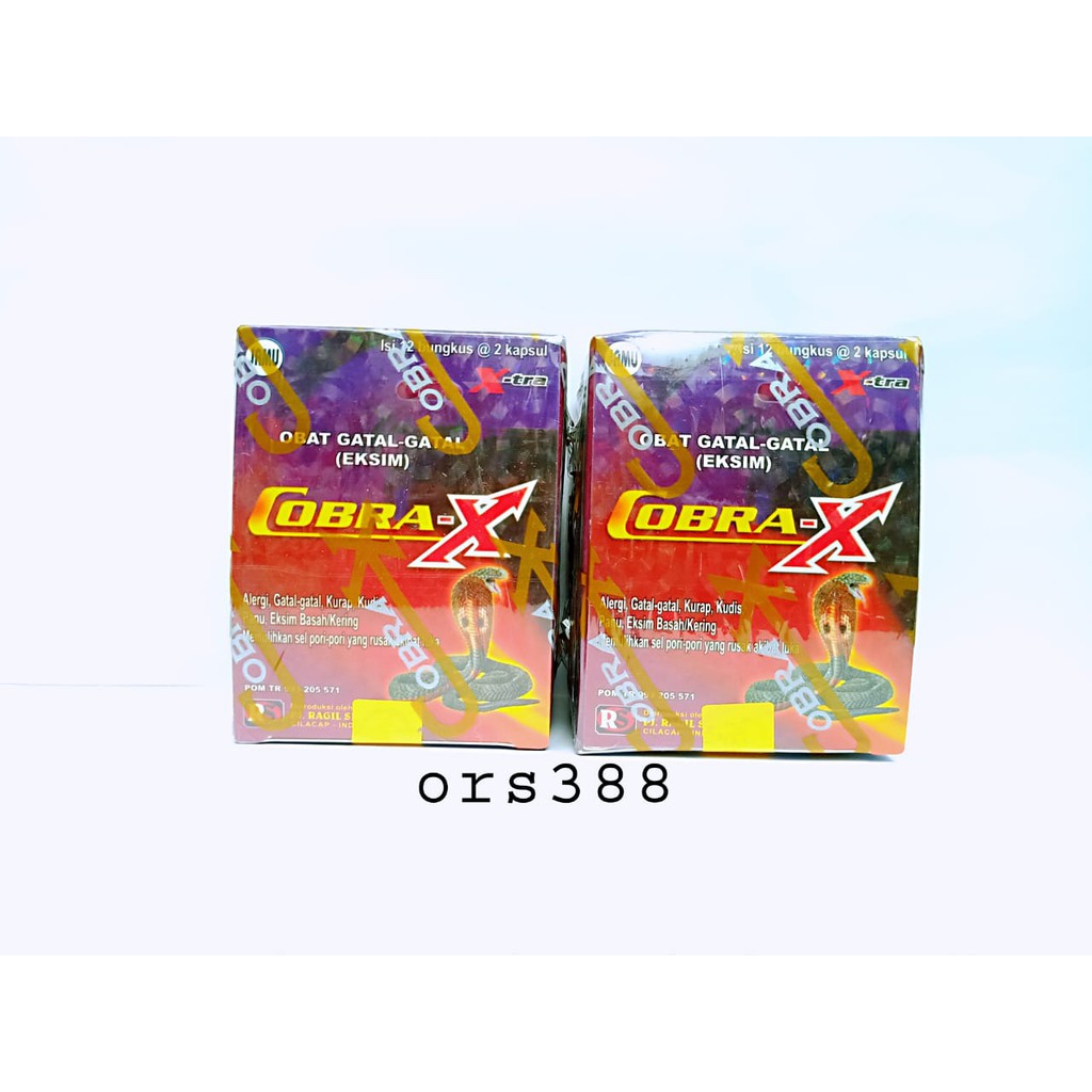 Jual kapsul cobra x gatal gatal ( eksim ) | Shopee Indonesia
