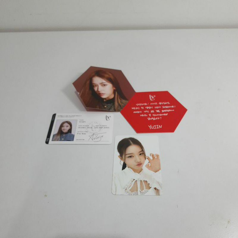 Jual IVE ELEVEN Yujin Wonyoung Photocard ID Card Message Card | Shopee ...