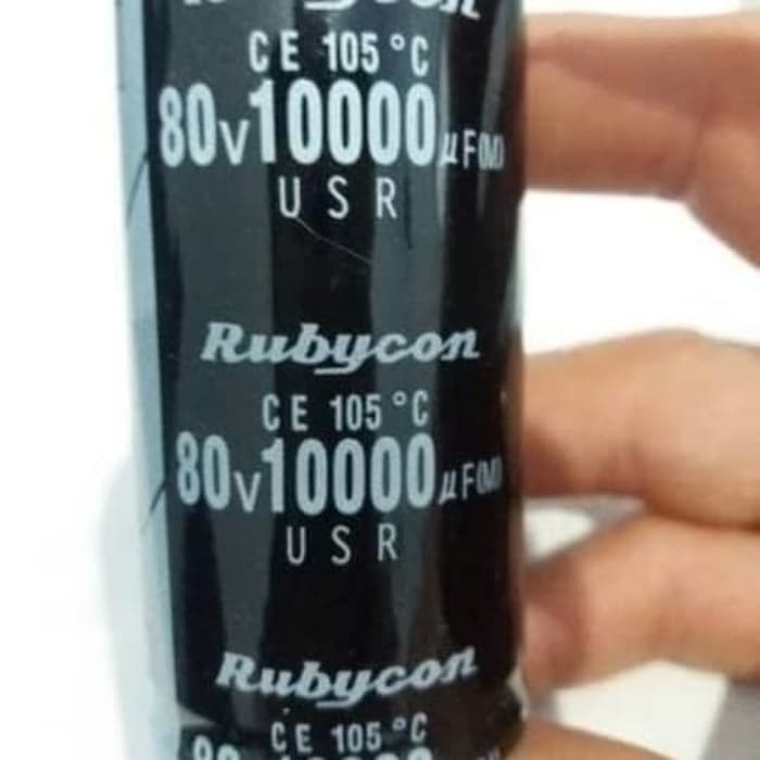 Jual New elco 10000 80v 10000uf 80v rubicon rubycon | Shopee Indonesia