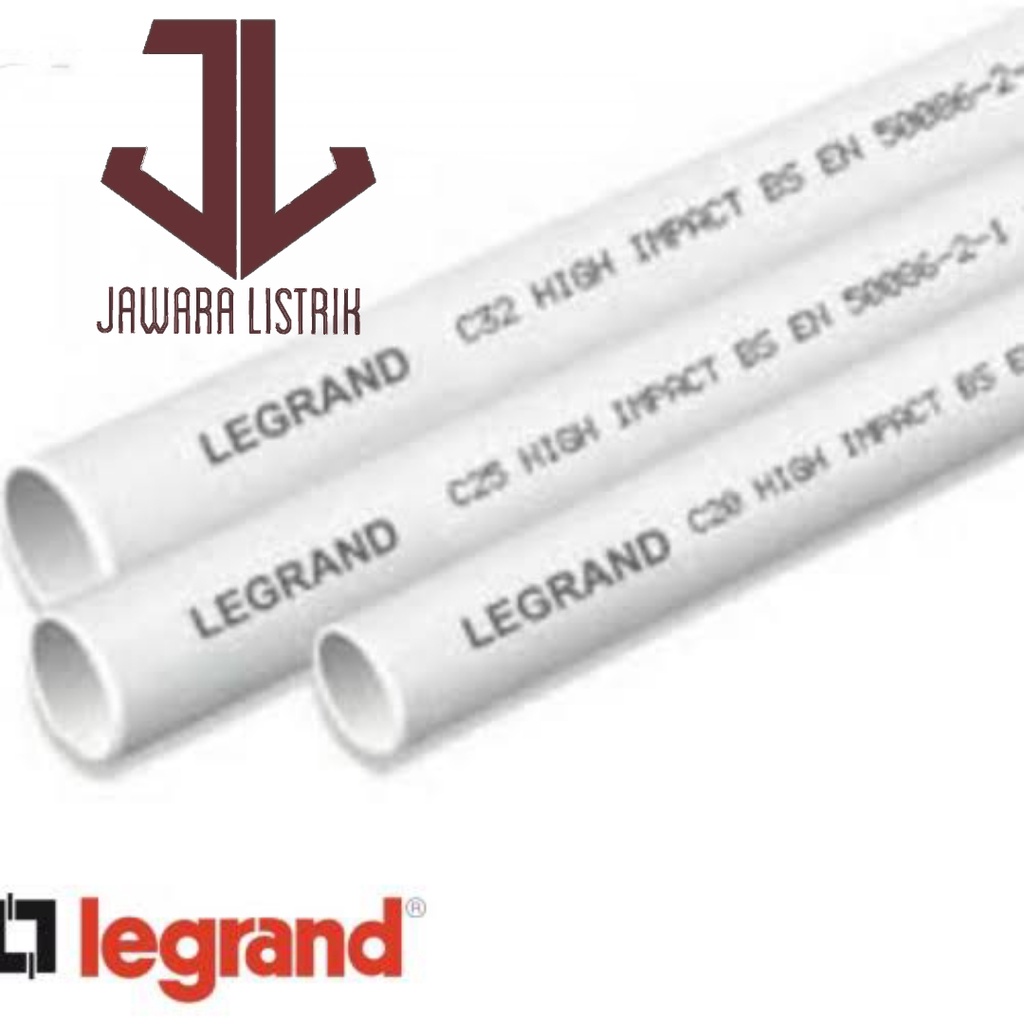 Jual PIPA CONDUIT LEGRAND 20 MM PERBATANG 3 METER KHUSUS INSTANT ...