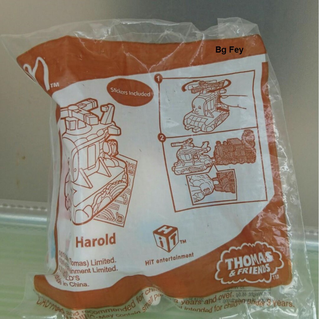 Jual Harold - Thomas and Friends Mc Donald 2018 - Segel | Shopee Indonesia