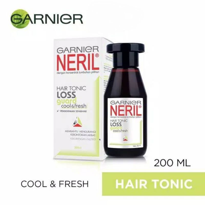 Jual GARNIER Neril Hair Tonic Loss Guard Cool & Fresh Hair Care - 200 ...