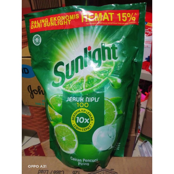 Jual Sunlight Jeruk Nipis 100 Reffil Jumbo 1500 Ml | Shopee Indonesia