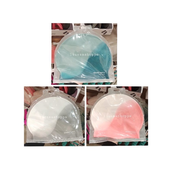 Jual Topi Renang Miniso - Adult's Gradient-colored Swimming Cap ...