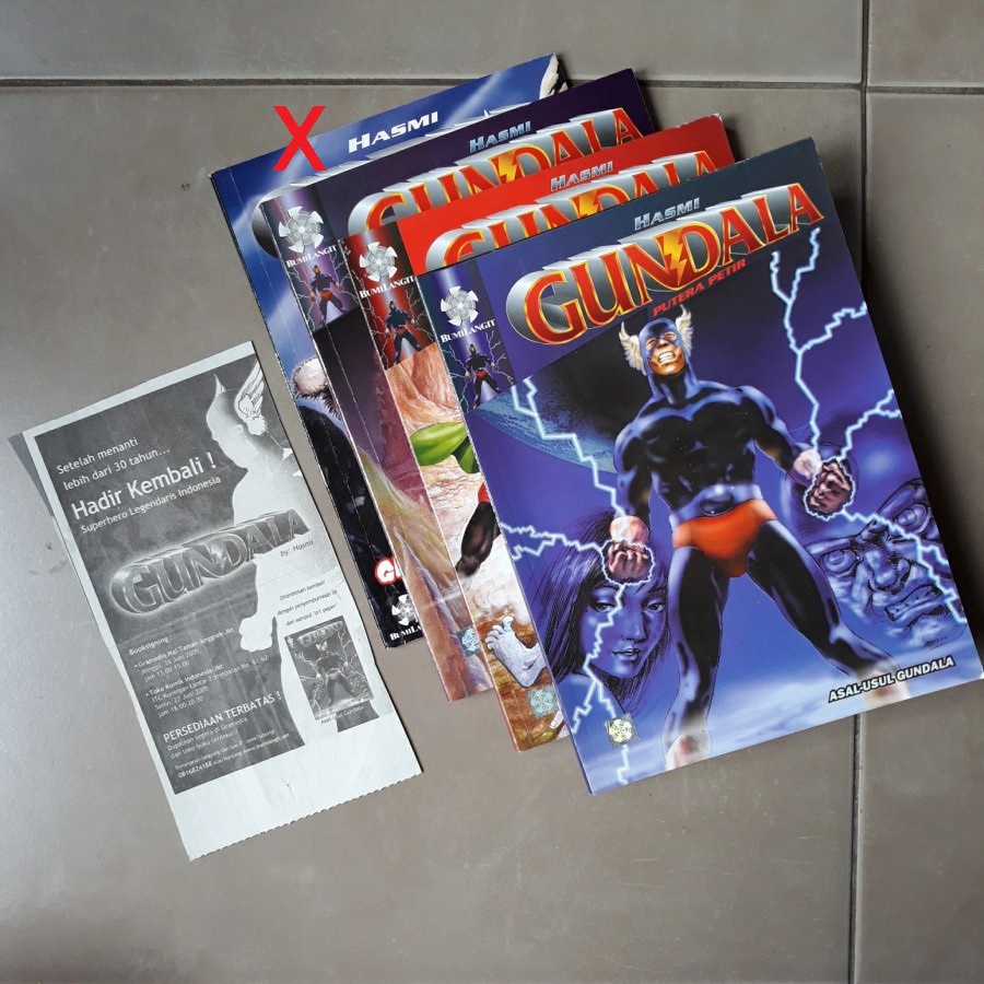 Jual Komik Gundala Putera Petir Remastered 01-04 (4 Buku) | Shopee Indonesia