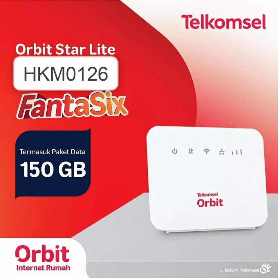 Jual Home Router Modem WiFi 4G Orbit Star Lite HKM0126 + Telkomsel ...