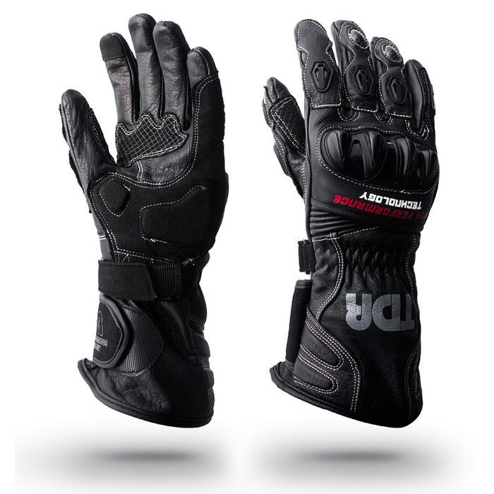 Jual Sarung Tangan Motor Balap / Touring TDR Gloves RG-REVO Black ...