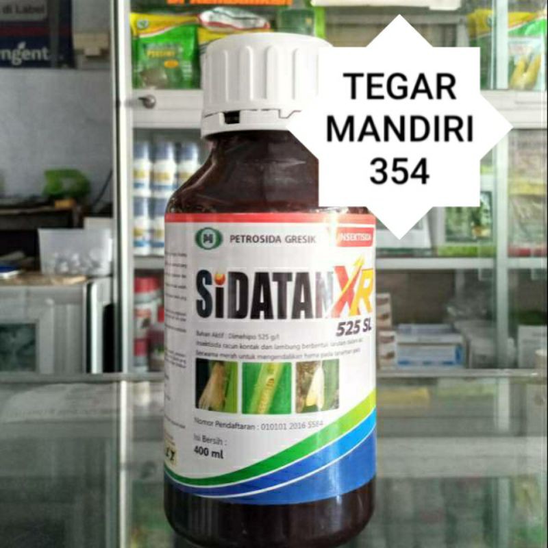 Jual Insektisida Sidatan xr 400ml racun ulat dan larva penggerek batang ...